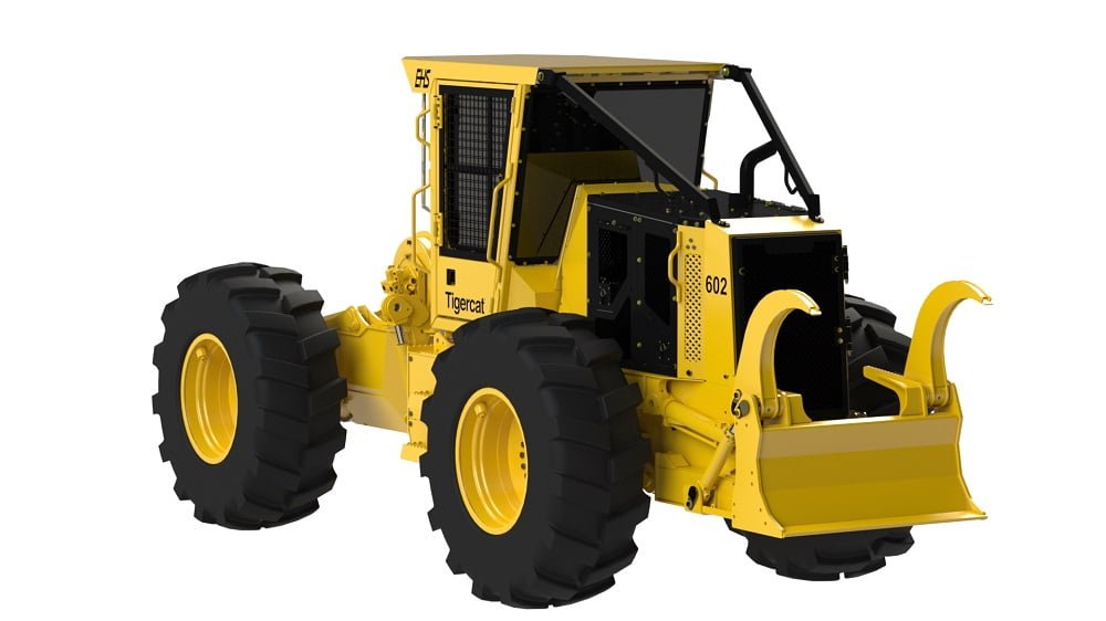 Compact 602 skidder prototype from Tigercat - M. EQUIPMENT | Latest ...