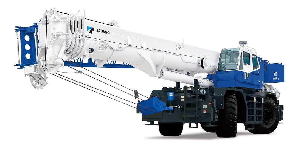 New 110 metric ton capacity rough terrain crane from Tadano - M ...