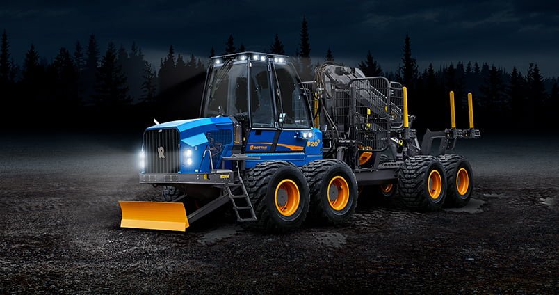 Rottne F20D – now with 27 tonnes tractive force - M. EQUIPMENT | Latest ...