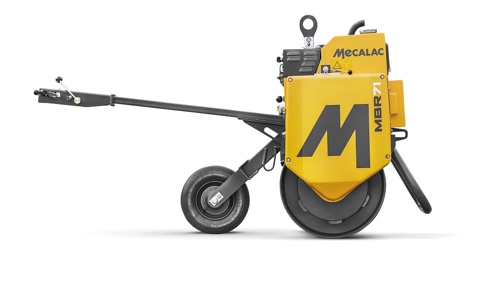Mecalac completely redesigns its MBR71 single-drum compaction roller ...