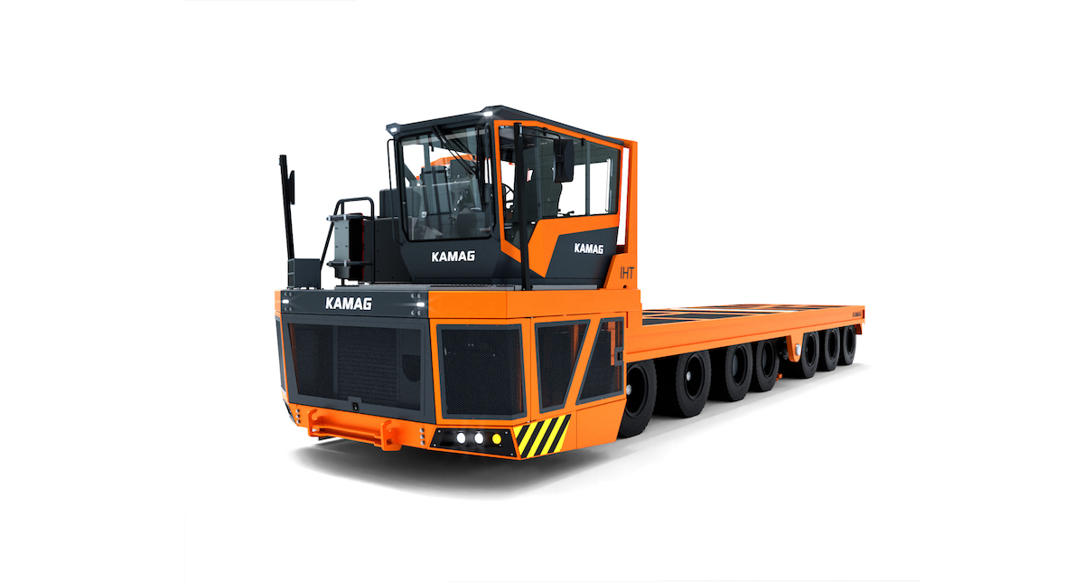 Optimized Kamag Industrial Heavy Transporter sets benchmarks in ...