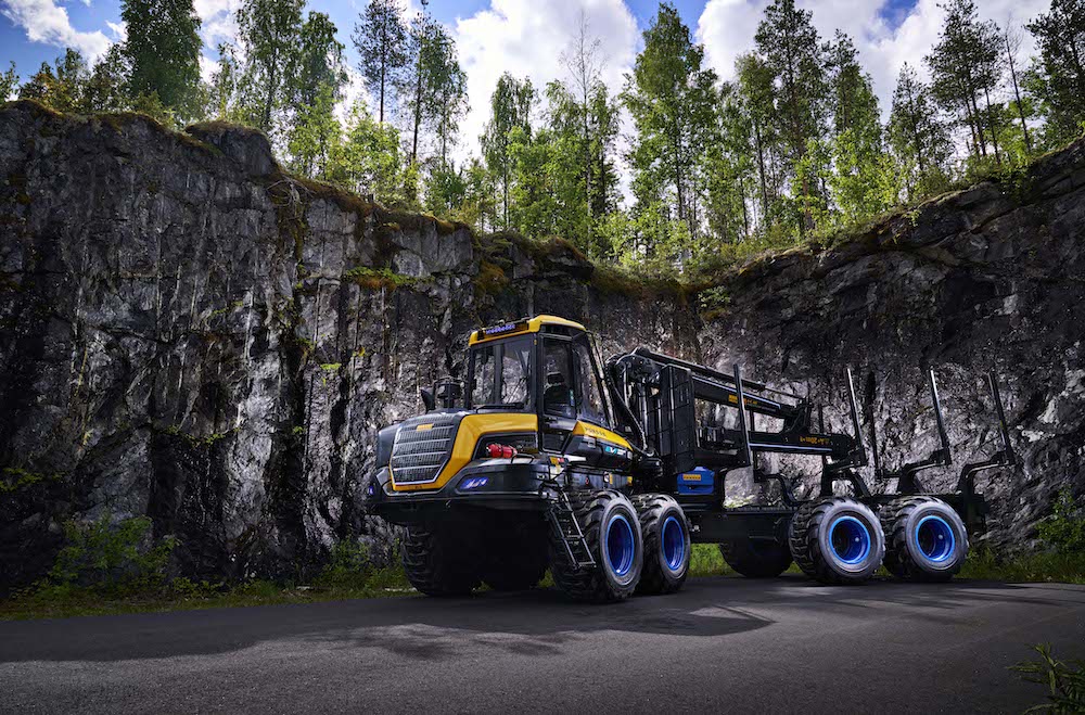 Ponsse introduce un concept electric de utilaj forestier - M. EQUIPMENT ...
