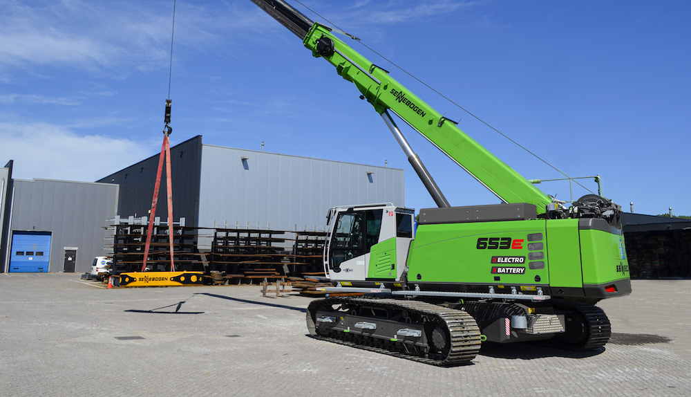 Bauma 2022: Sennebogen lansează în premieră o macara pe șenile cu ...
