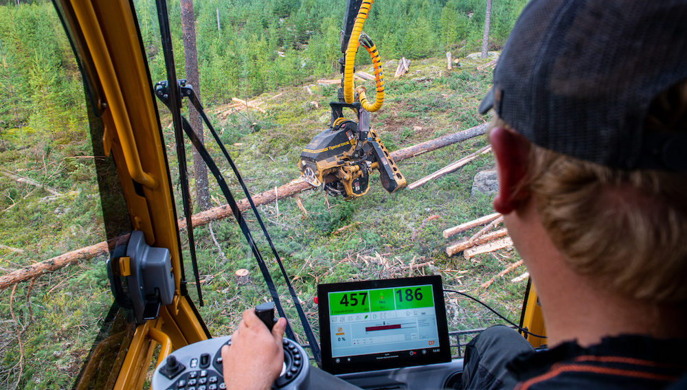 Tigercat introduce sistemul de control al capului de recoltare - M ...