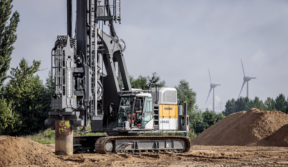 Noi utilaje Liebherr pentru fundații speciale: LRB 23 și LB 30 ...