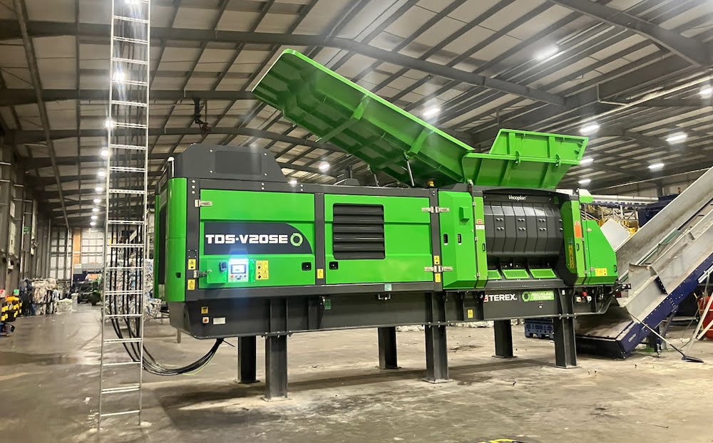 Terex Recycling Systems introduces the TDS-V20SE electric shredder - M ...